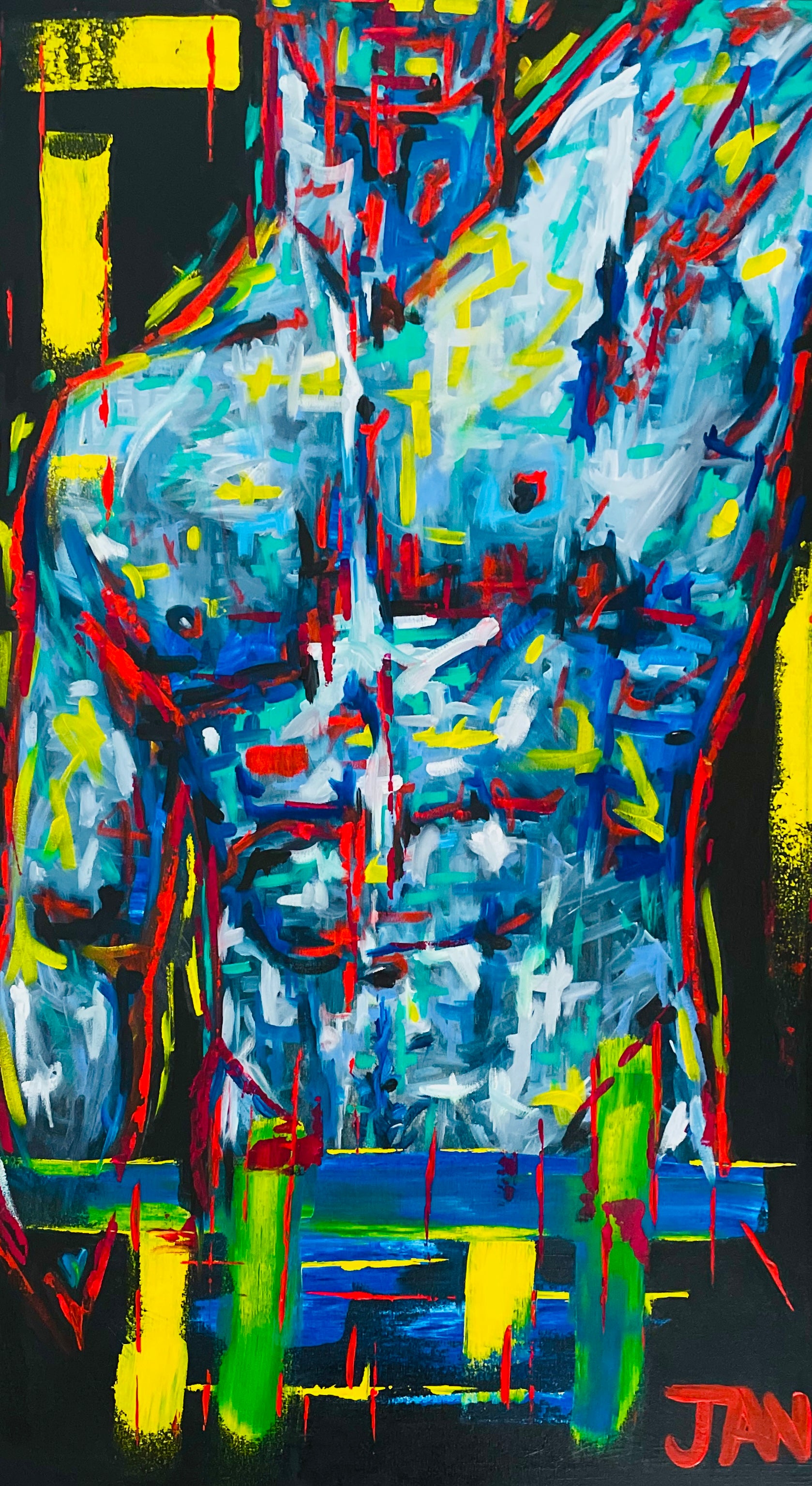 "Censored" Artwork by JAN | Contemporary Expression from South Africa ...
