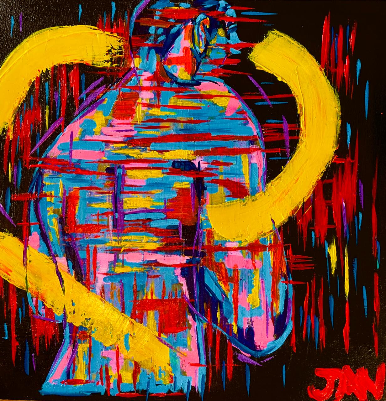 "Ripple" Artwork by JAN | Contemporary Expression from South Africa ...